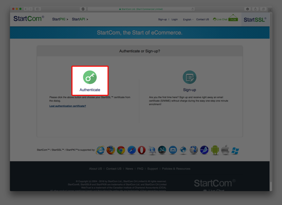 SSL接続で警告(ERR_CERT_AUTHORITY_INVALID) | muchbow