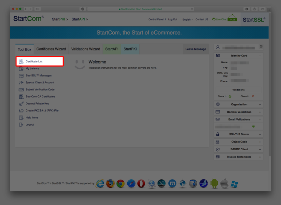 SSL接続で警告(ERR_CERT_AUTHORITY_INVALID) | muchbow