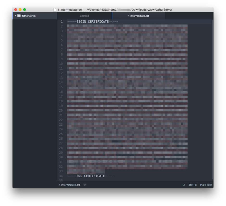 SSL接続で警告(ERR_CERT_AUTHORITY_INVALID) | muchbow