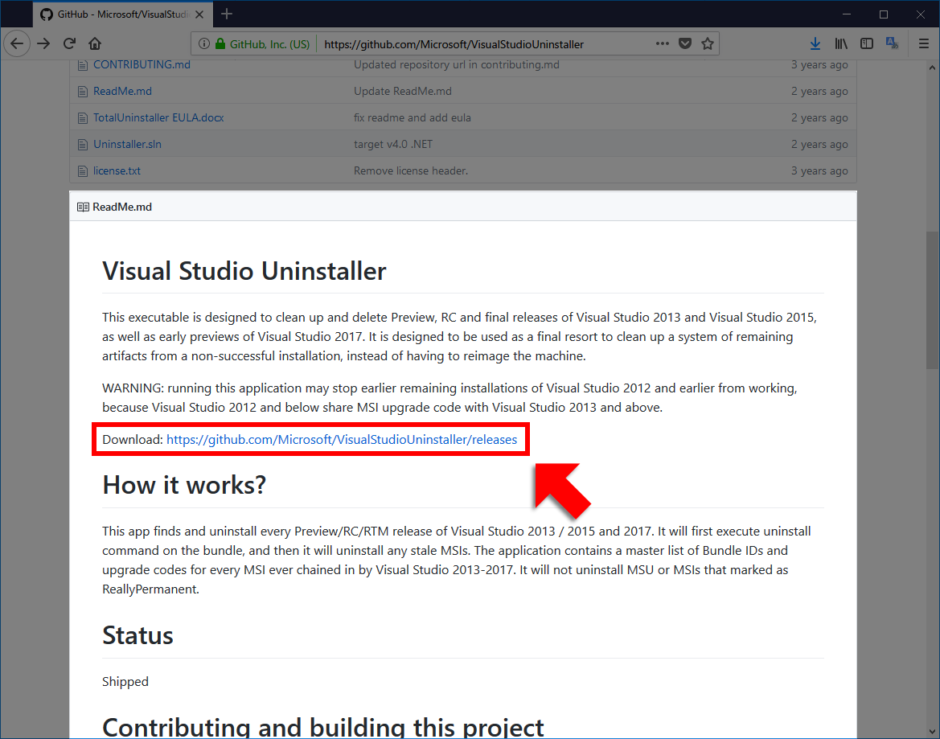 VisualStudio 2015のアンインストール | muchbow